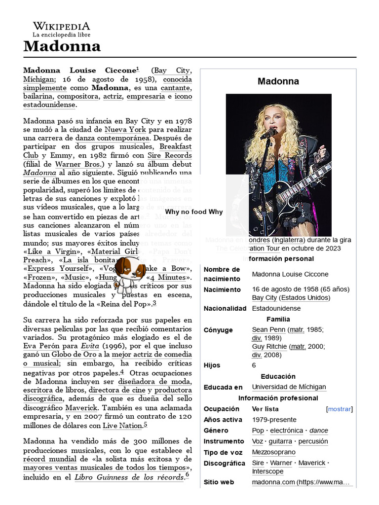 Madonna | PDF