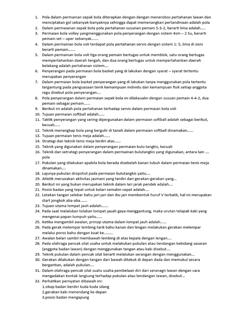 Soal 12 Ganjil 2023 | PDF