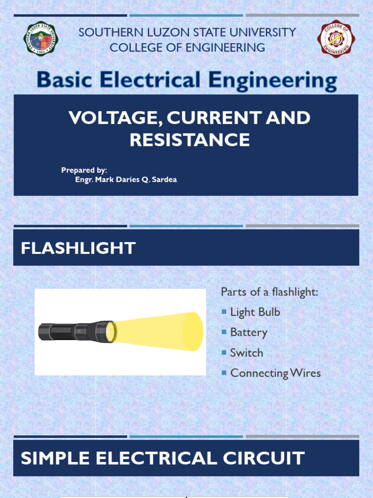 Voltage, Current and Resistance | PDF | Voltage | Electrical Resistance And Conductance