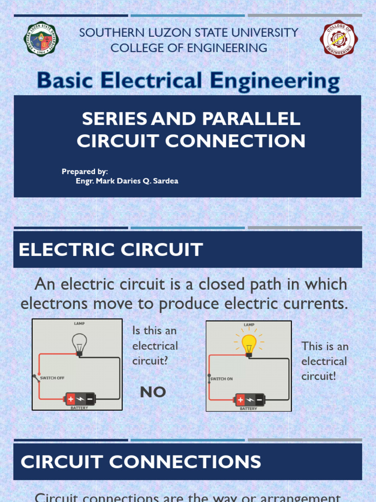 Series and Parallel Connection | PDF | Series And Parallel Circuits ...