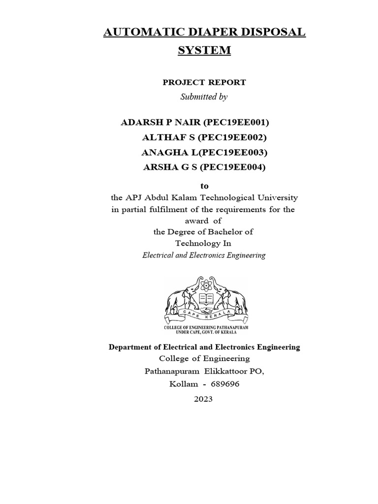 Project Phase 1 Report | PDF