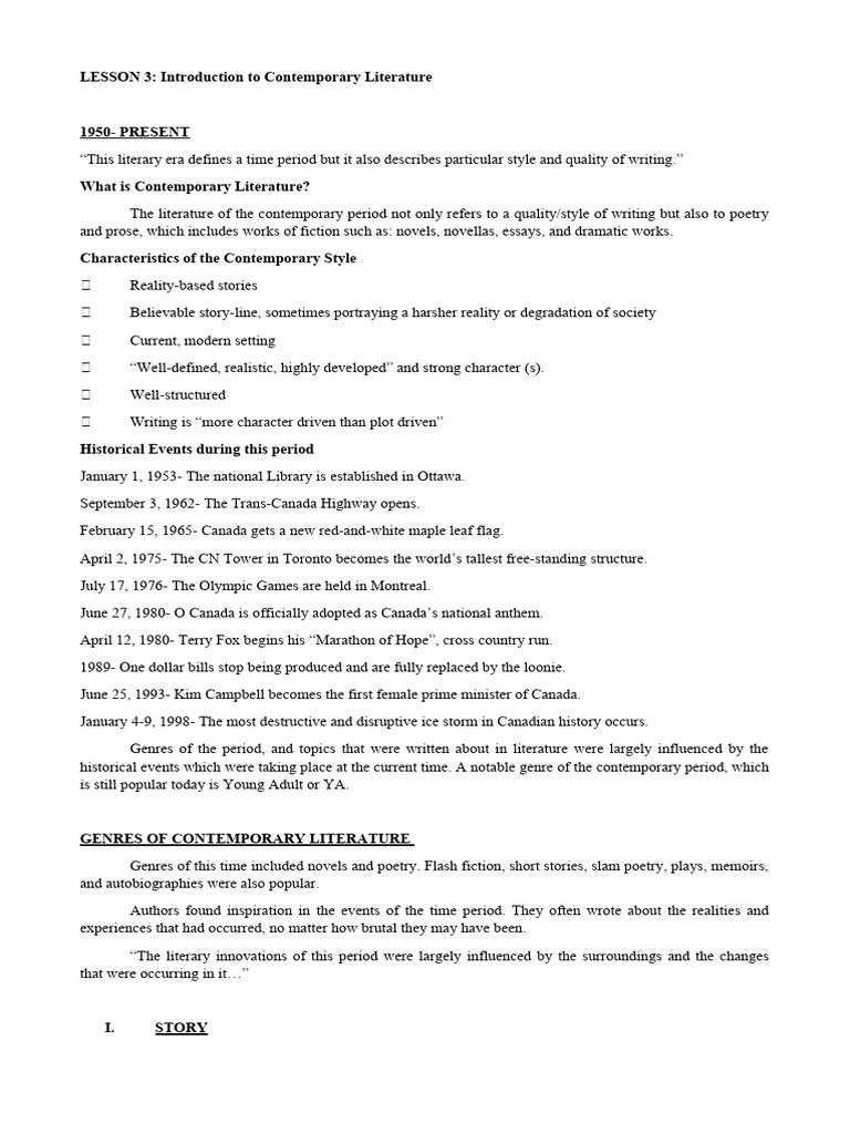 Lessons 3 and 4 | PDF