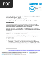 Temporary Works Design Brief Guide | PDF | Concrete | Civil Engineering