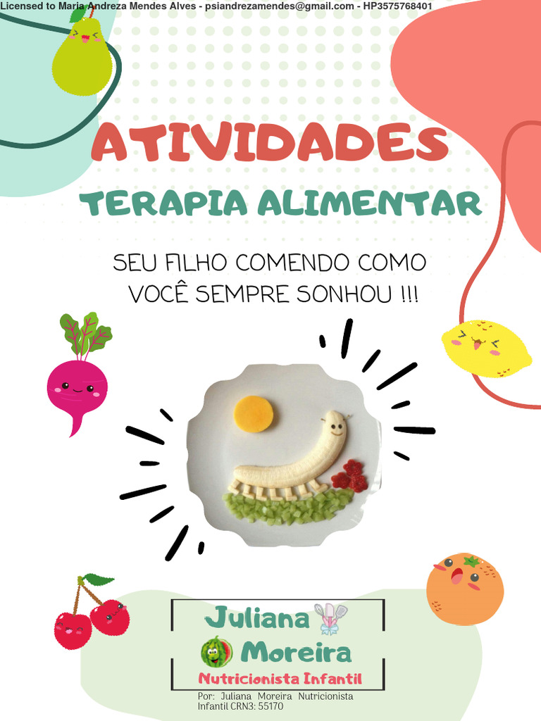 Atividades de Terapia Alimentar | PDF | Comportamento Atividades de Terapia Alimentar | PDF | Comportamento