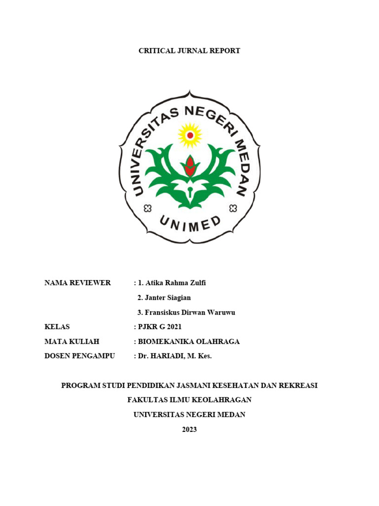 CJR Kelompok 10 Biomekanika | PDF | Teknologi & Rekayasa