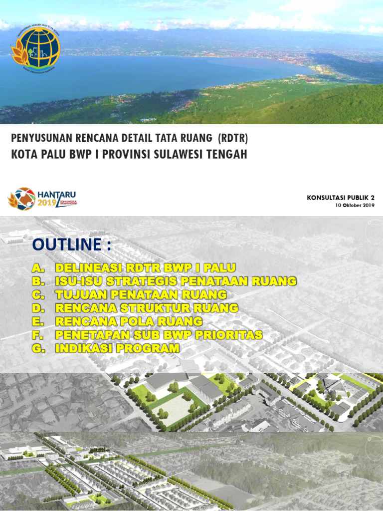 Bahan Paparan KP2 RDTR BWP I 101019-std | PDF