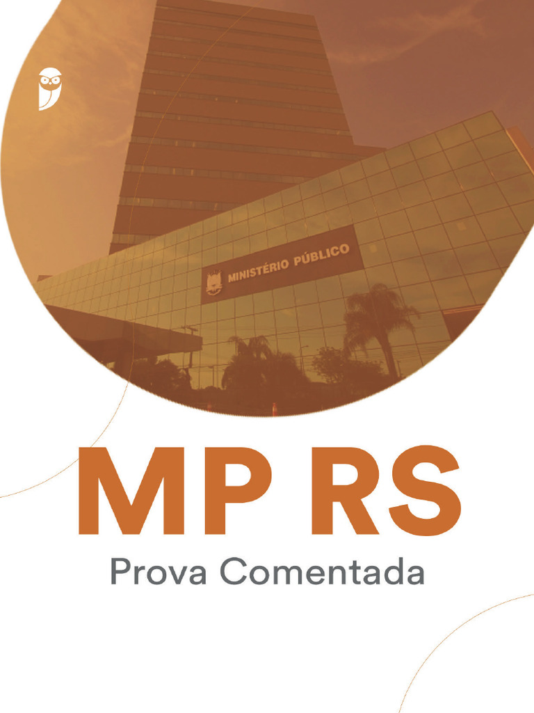 Prova Comentada MP RS | PDF