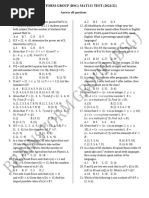 Set Theory Practice Questions | PDF | Subset | Mathematical Logic