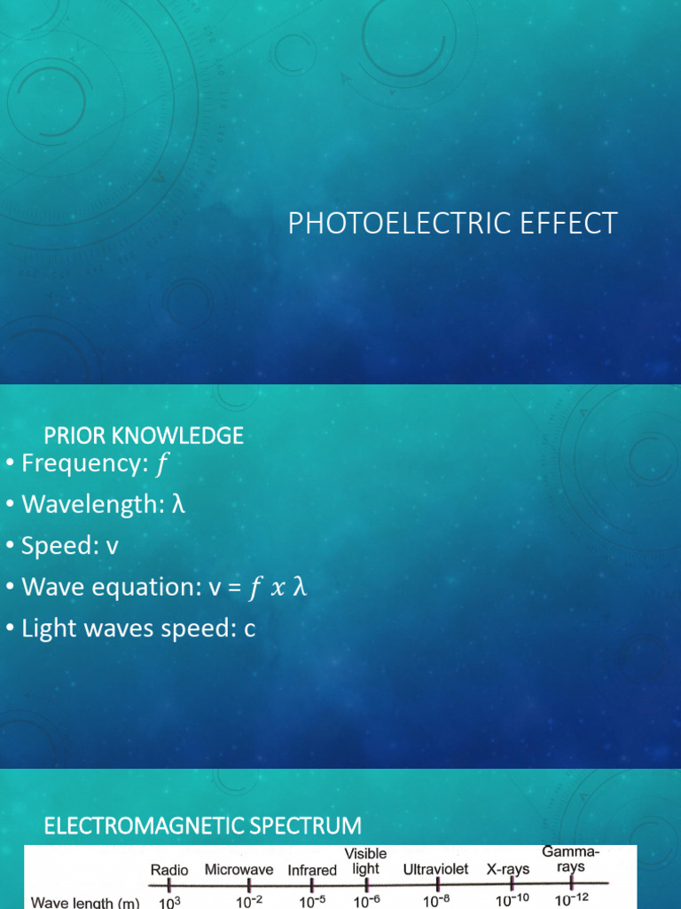 Photoelectric Effect | PDF