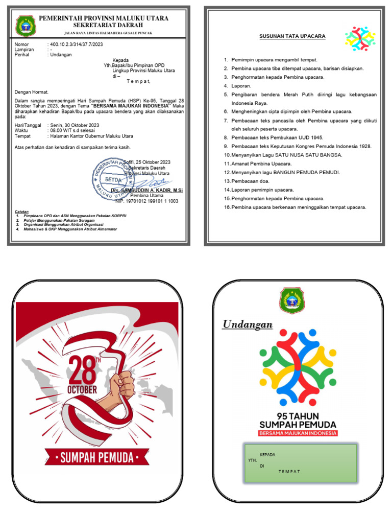 Undangan HSP Uci | PDF