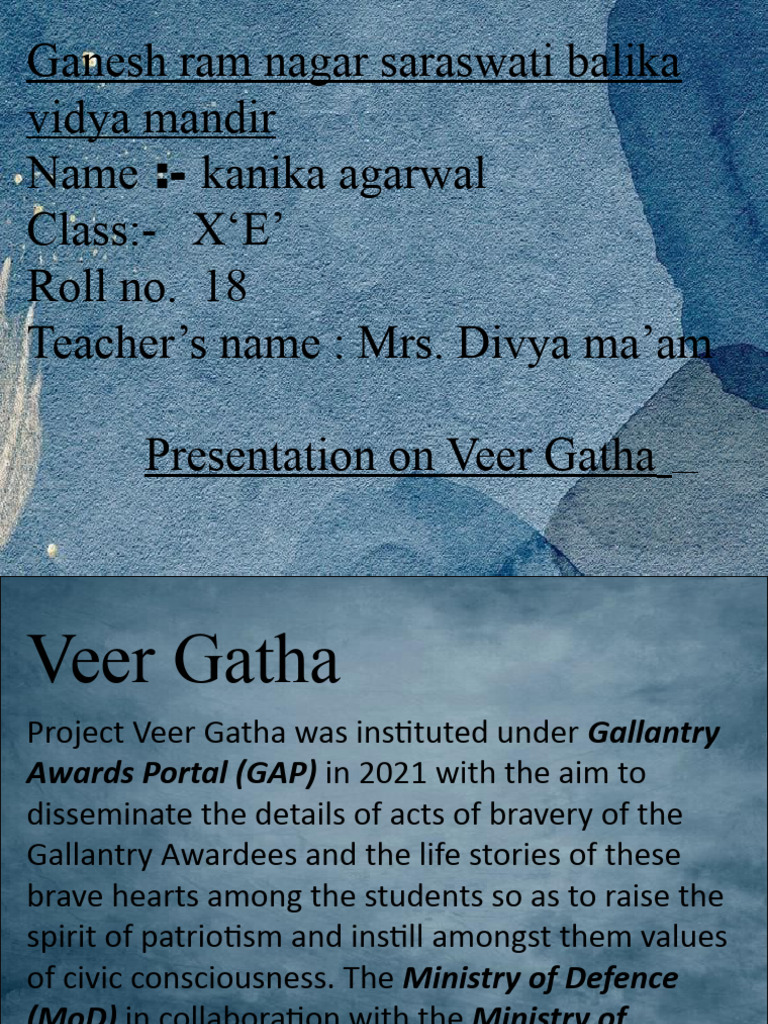 Veer Gatha.. | PDF