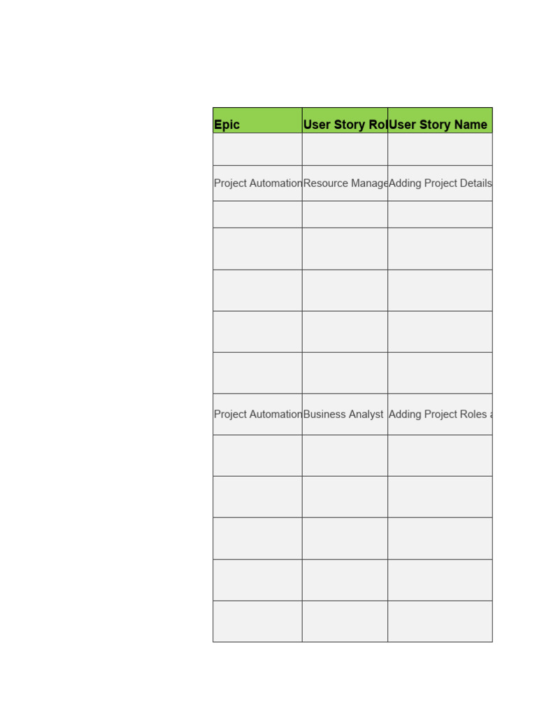 User Story | PDF | Databases | Computer Engineering