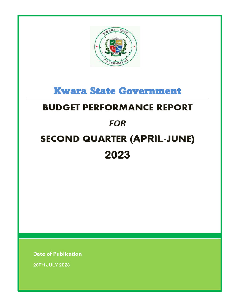 Kwara-State-2023-Q2-Budget-Performance-Report | PDF