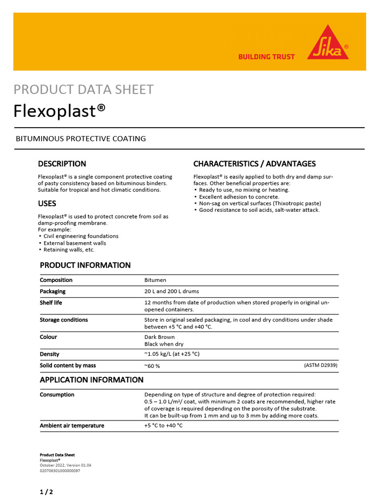 Flexoplast | PDF