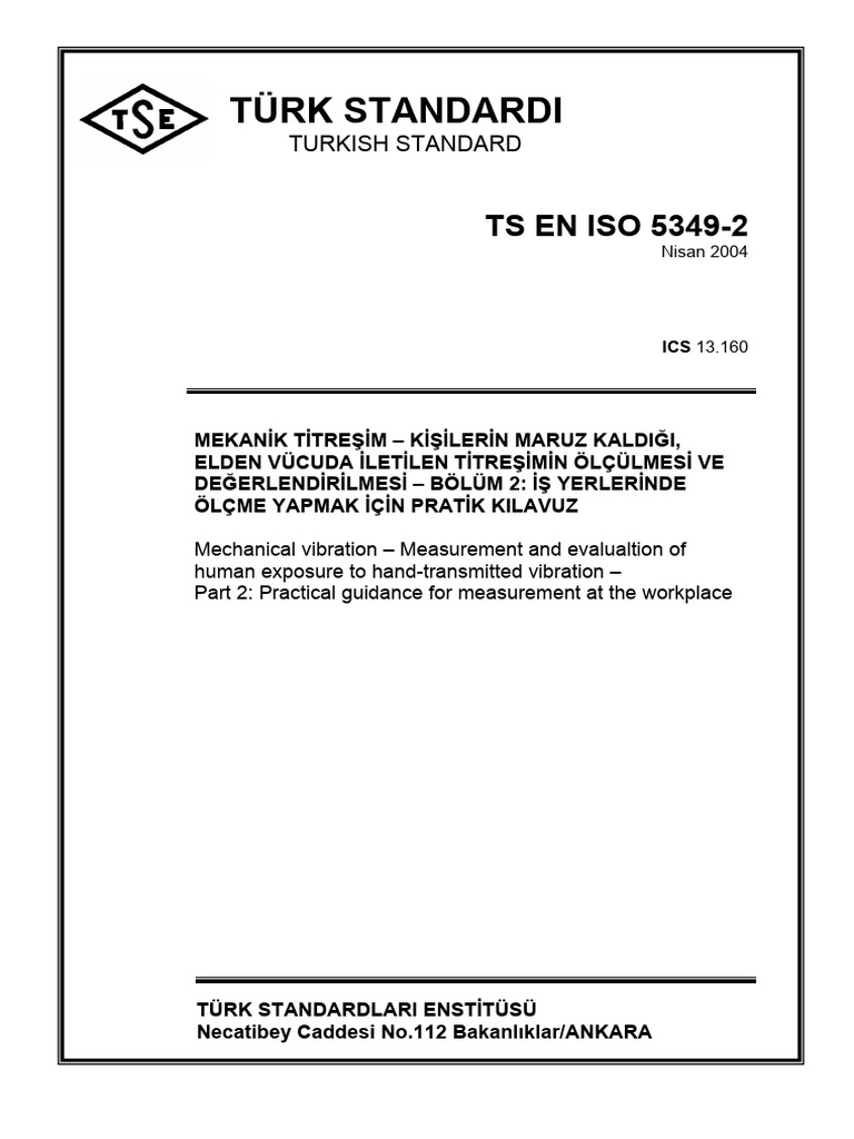 TS en Iso 5349-2 | PDF