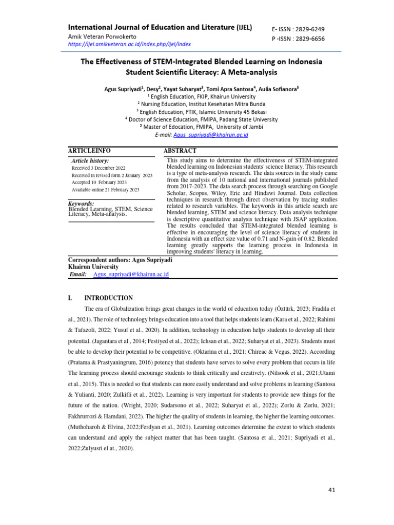 IJEL Vol 2 No 1 April 2023 Hal 41-48 | PDF