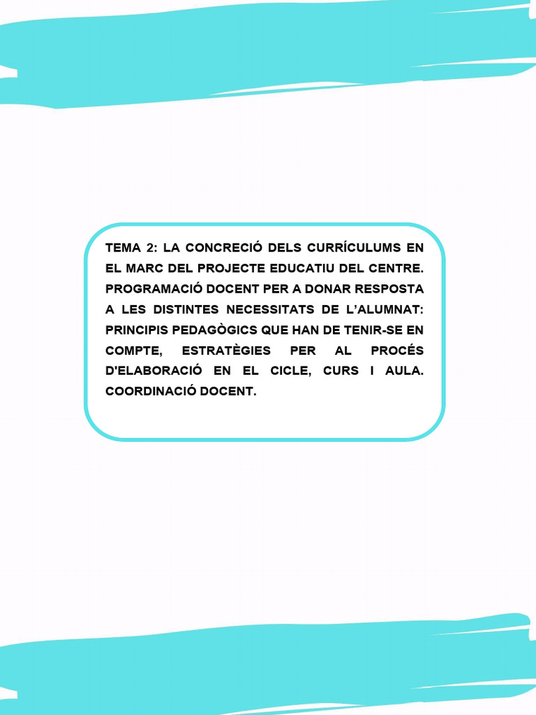 Tema 2 Valencià | PDF