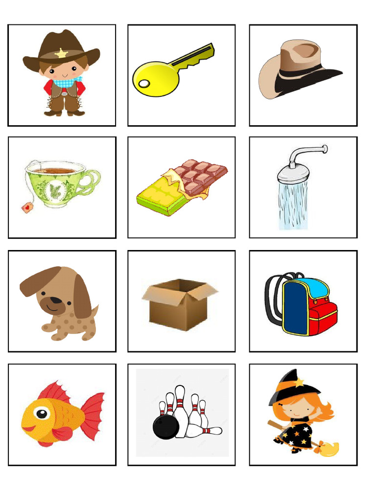 Figuras Fonema Ch | PDF