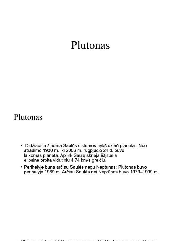 Pluton As | PDF
