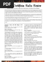 Warhammer Old World Reference Sheet | PDF | Military Operations | Warfare