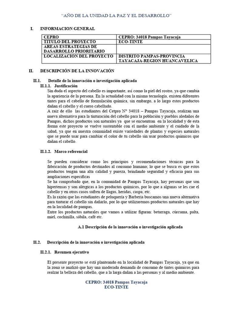 Trabajo Cepro V 2 | PDF