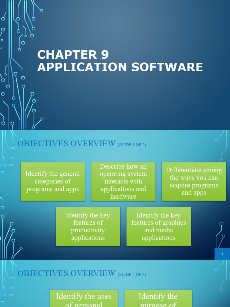 Chapter 9 - Application Software | PDF