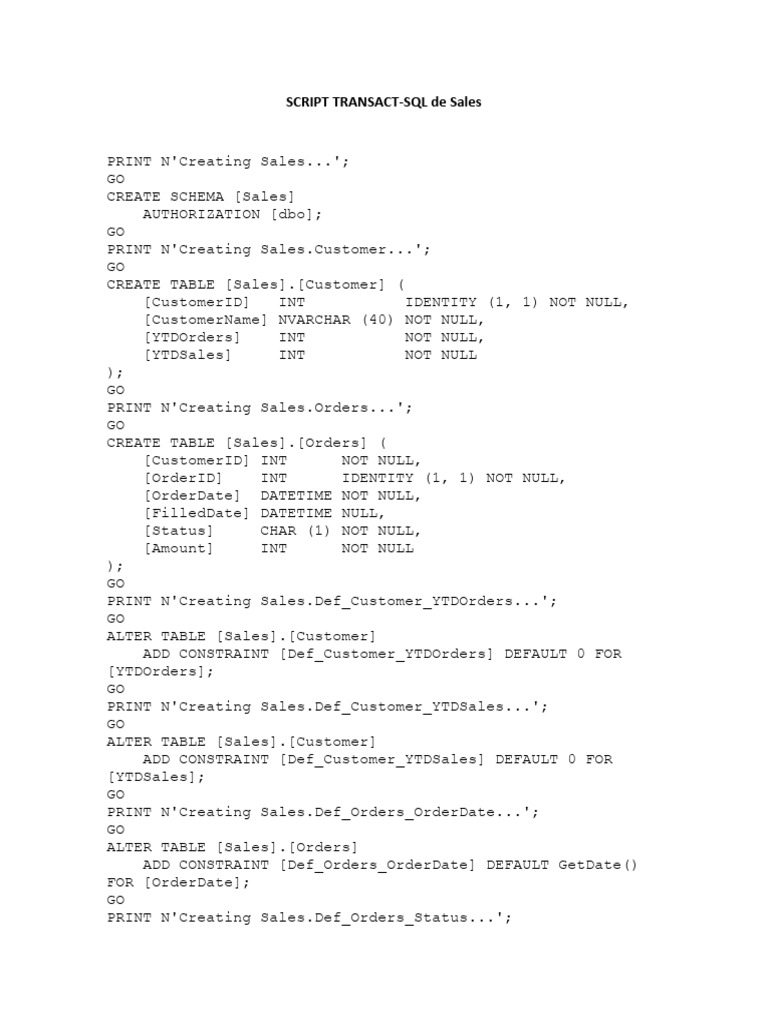 Script Transact | PDF | Computing | Software Engineering