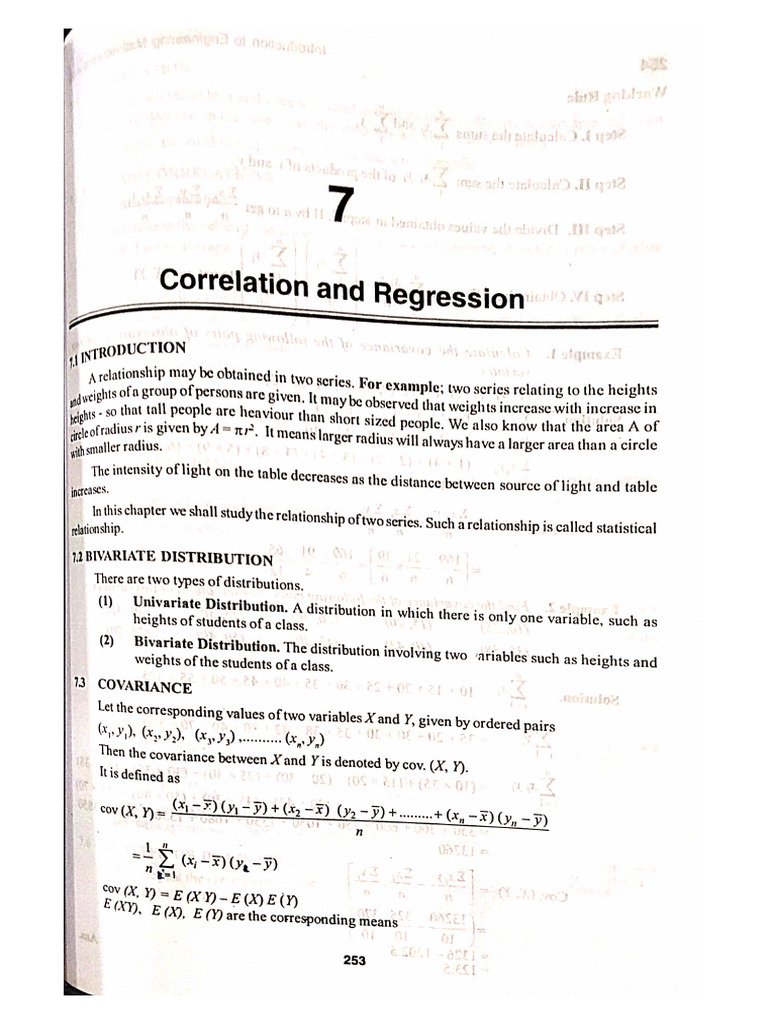 Correlation and Regression... | PDF