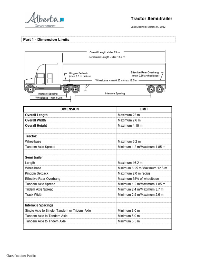 Trans Tractor Semi Trailer | PDF
