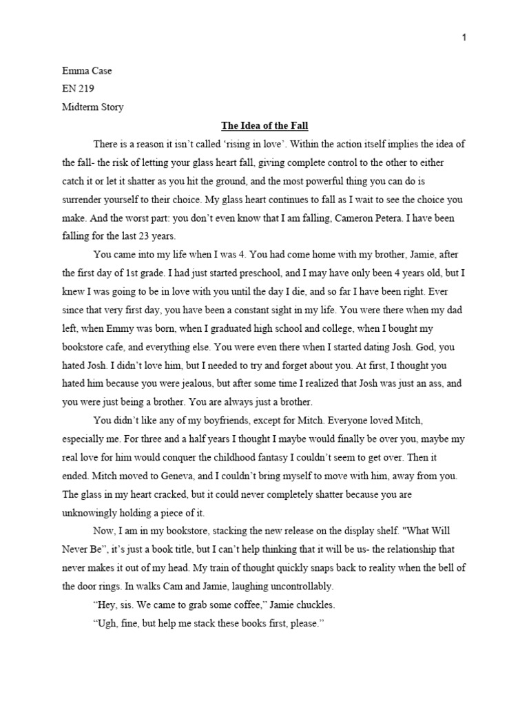 The Idea of The Fall | PDF