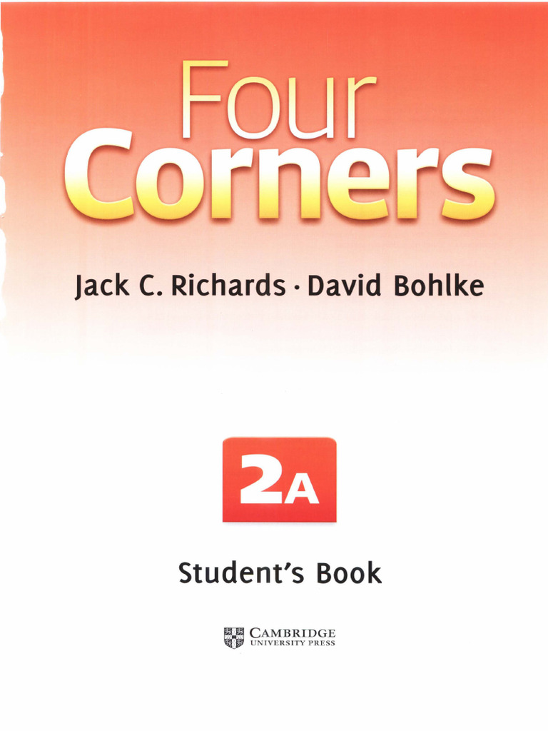 Four Corner - 2A | PDF | Adjective | English Language
