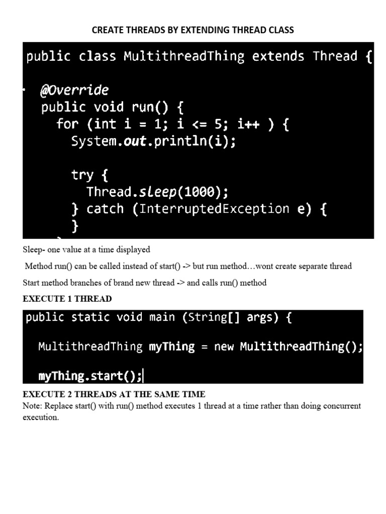 18thmay Thread Notes | PDF