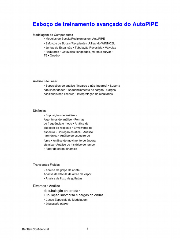 AutoPIPE Advanced Training (PT) | PDF