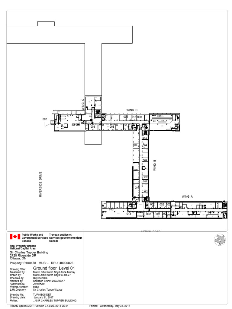 Floor Plan 1 Tupper | PDF | Buildings And Structures | Architectural Design