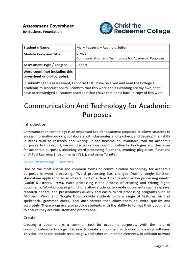 Sample Essay 2.pd | PDF | Turnitin | Plagiarism Sample Essay 2.pd | PDF | Turnitin | Plagiarism