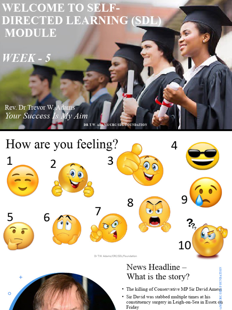 SDL - Week 5 | PDF | Knowledge | Understanding