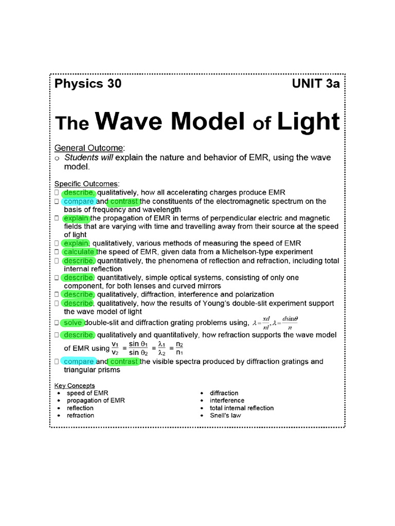 PDF Copy of Wave Model | PDF