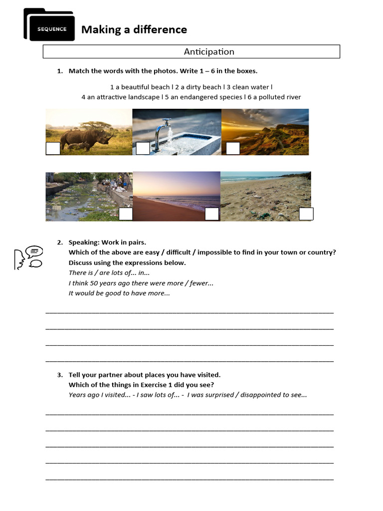 Séquence Making a Difference | PDF