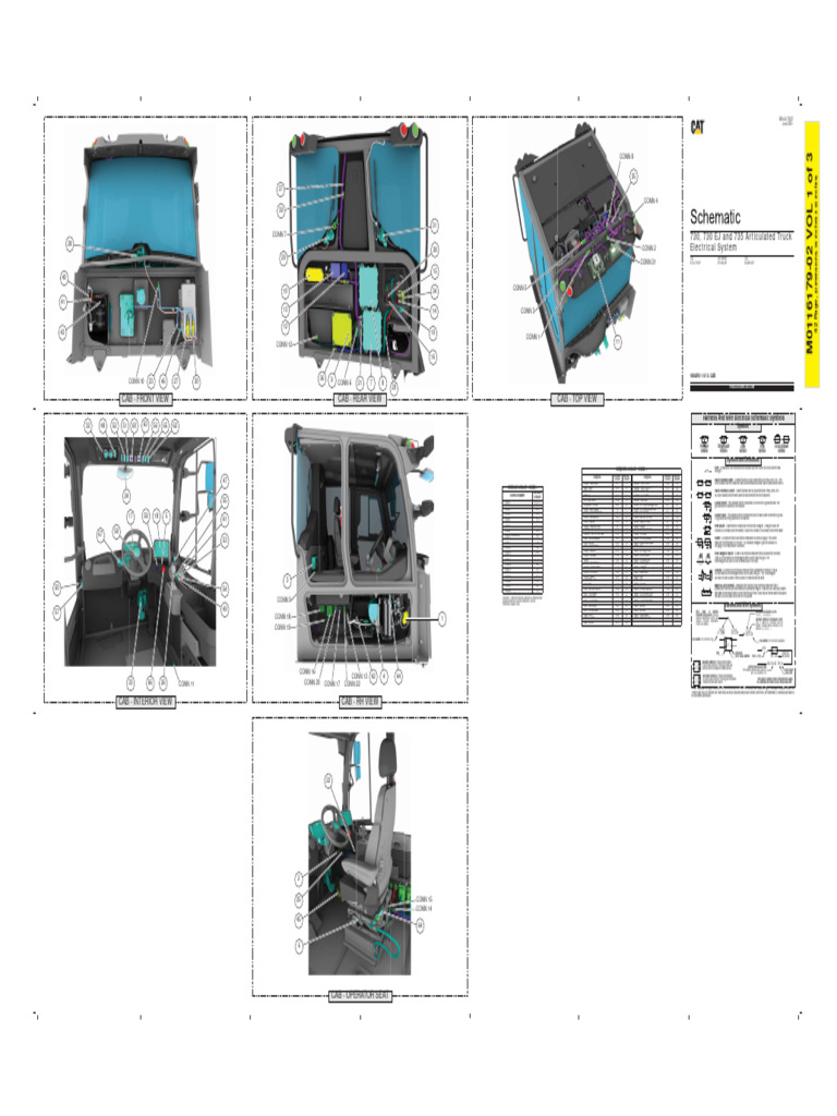 Manual Electrico 730 Camion Articulado | PDF | Switch | Relay