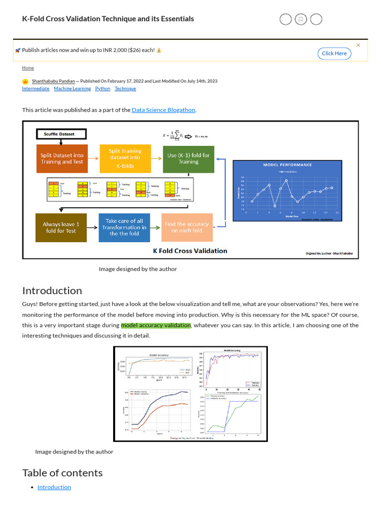 K-Fold Cross Validation in Python | PDF | Business | Computers