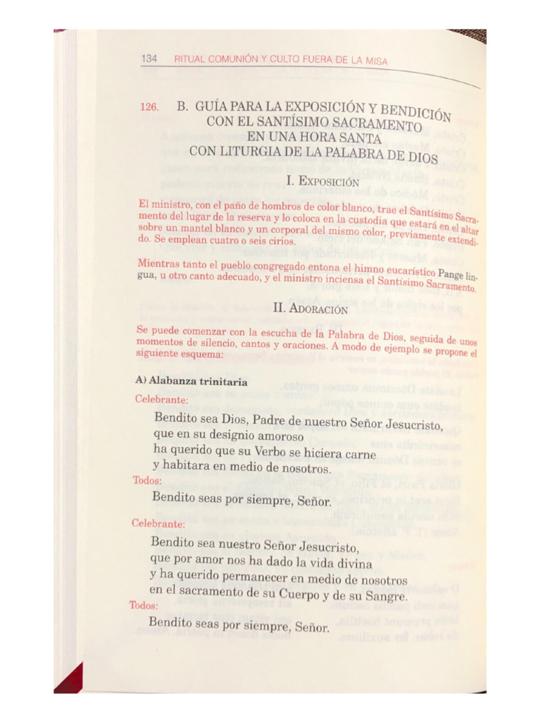 Ritual Comunión y Culto Fuera de La Misa | PDF