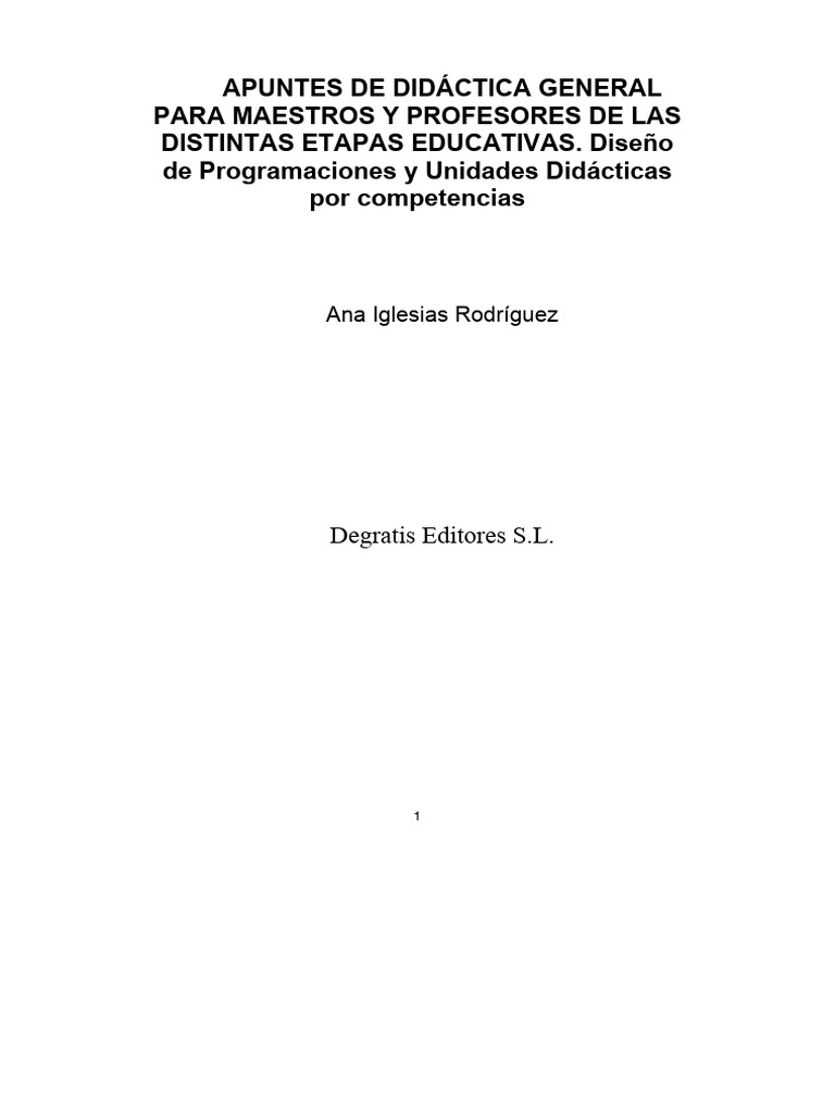 Bloque II - Modelos Curriculares | PDF