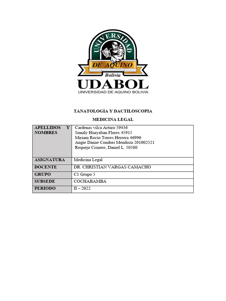 Fases de La Autopsia | PDF