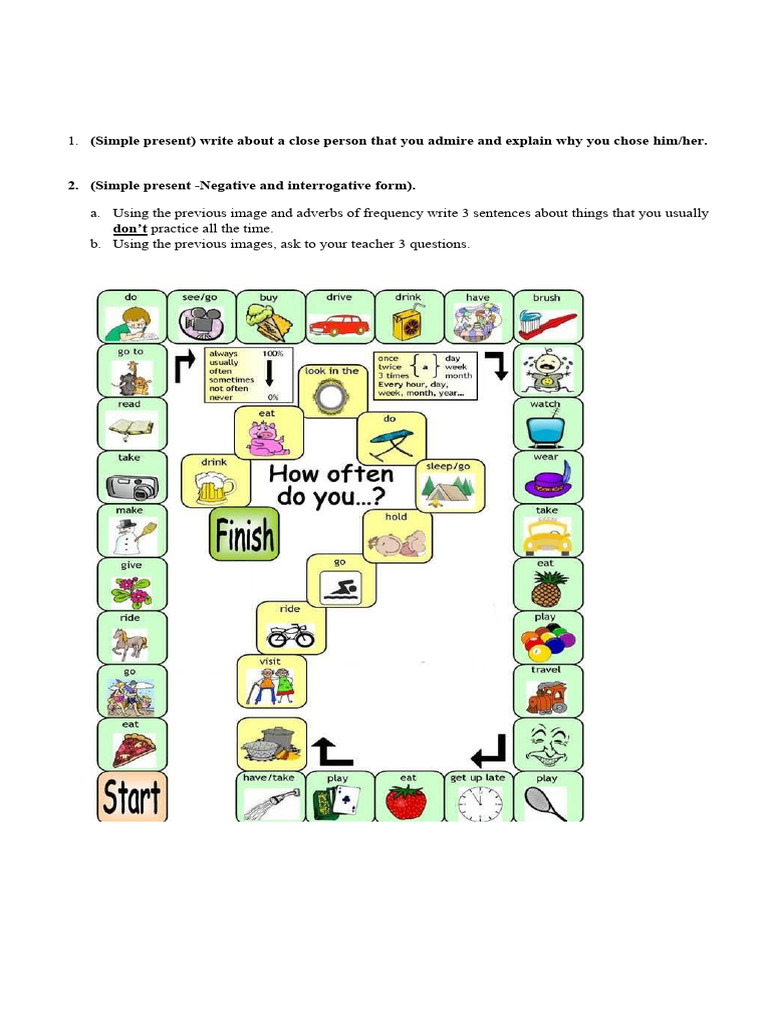 Simple Present - Progressive | PDF