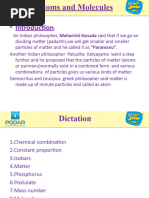 Class-9th Chapter-3 Atoms and Molecules Ncert Book | PDF | Ion | Chemical Compounds