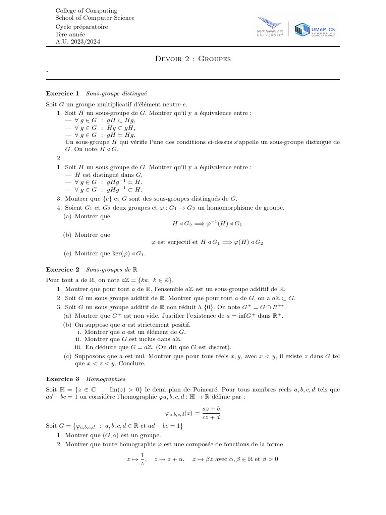 Devoir 2 | PDF