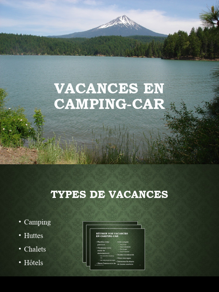 Projet 1 | PDF | Camping-car | Camping