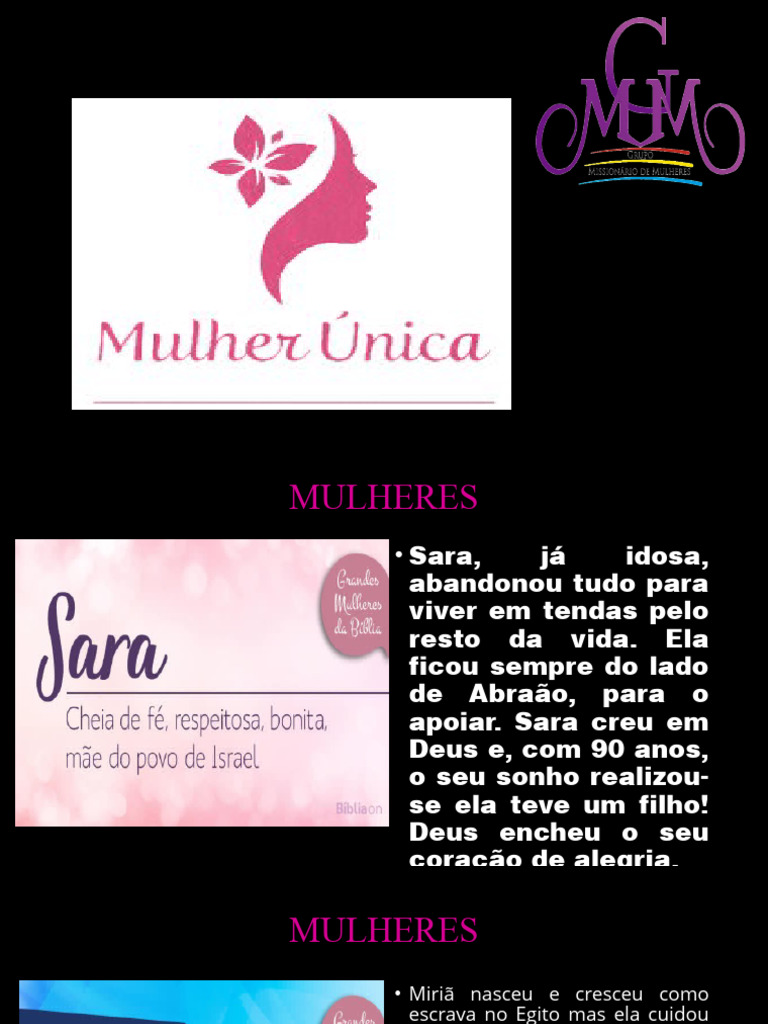 Mulheres Da Biblia Pdf Conteúdo Bíblico