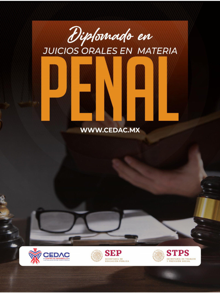 Diplomado en Juicio Penal | PDF | Procedimiento Criminal | Judicaturas