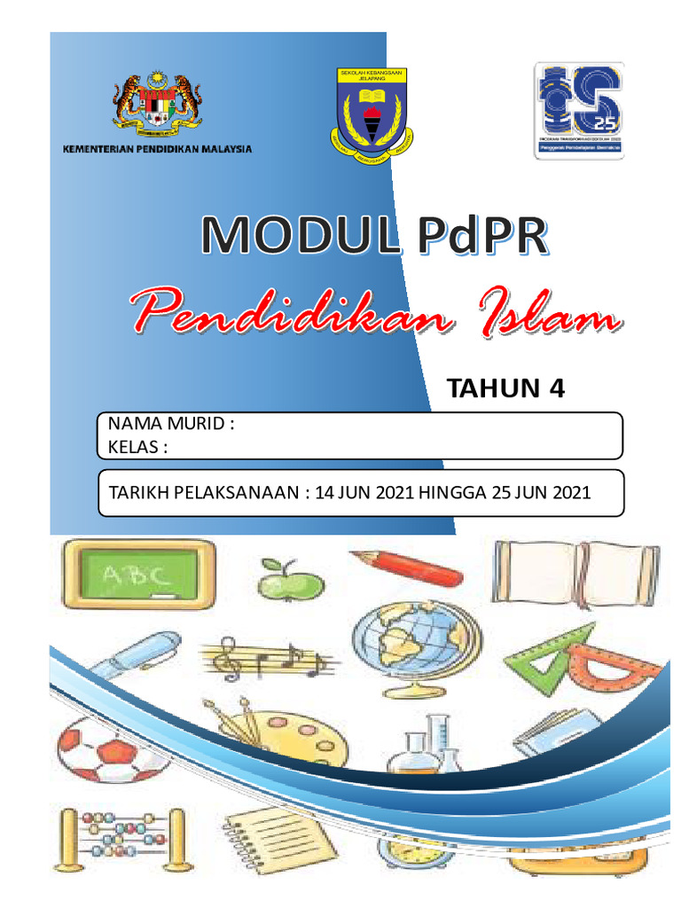 MODUL PDPR PENDIDIKAN Tahun 4 ISLAM (M19-M20) | PDF | Kajian Bahasa Asing